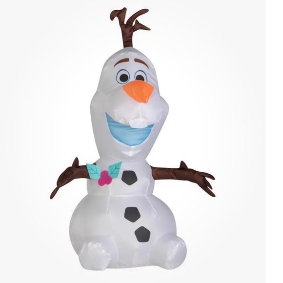 Disney | Holiday | Gemmy Airdorable Frozen Inflatable Olaf | Poshmark